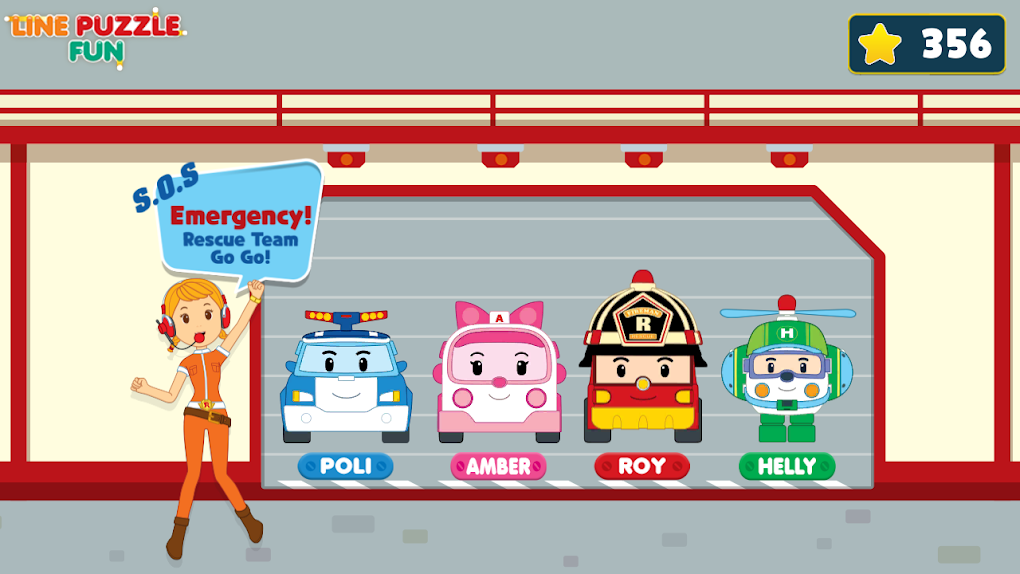 Robocar poli: LinePuzzle Fun for Android - Download