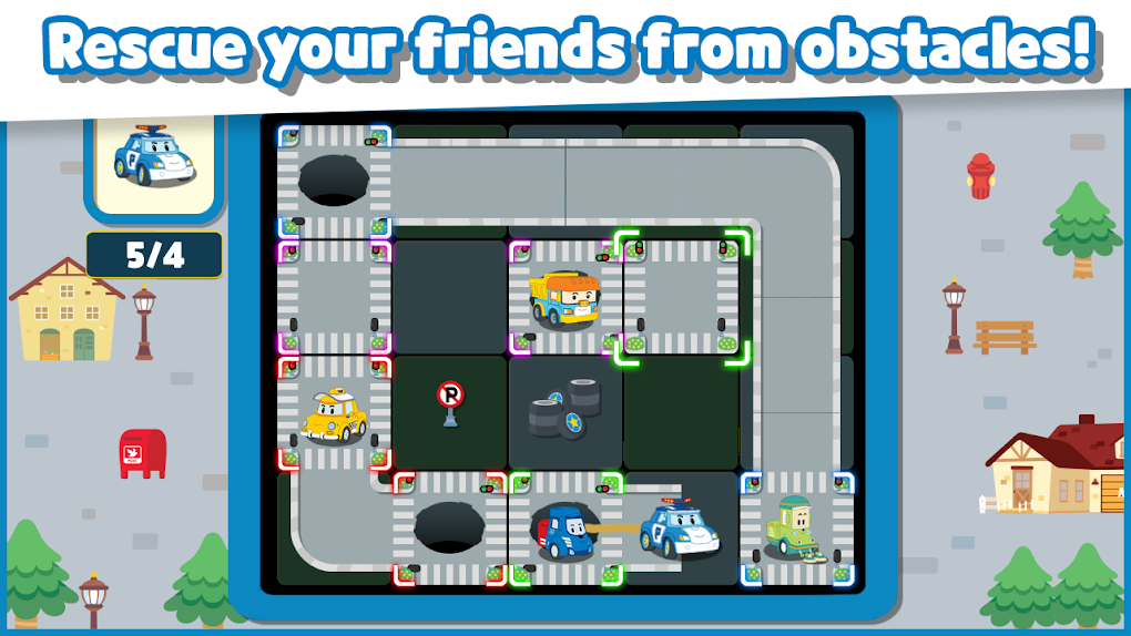 Robocar poli: LinePuzzle Fun for Android - Download