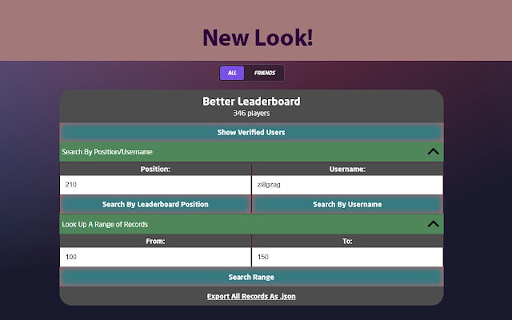 Geoguessr - Better Leaderboard สำหรับ Google Chrome - ส่วนขยาย ดาวน์โหลด