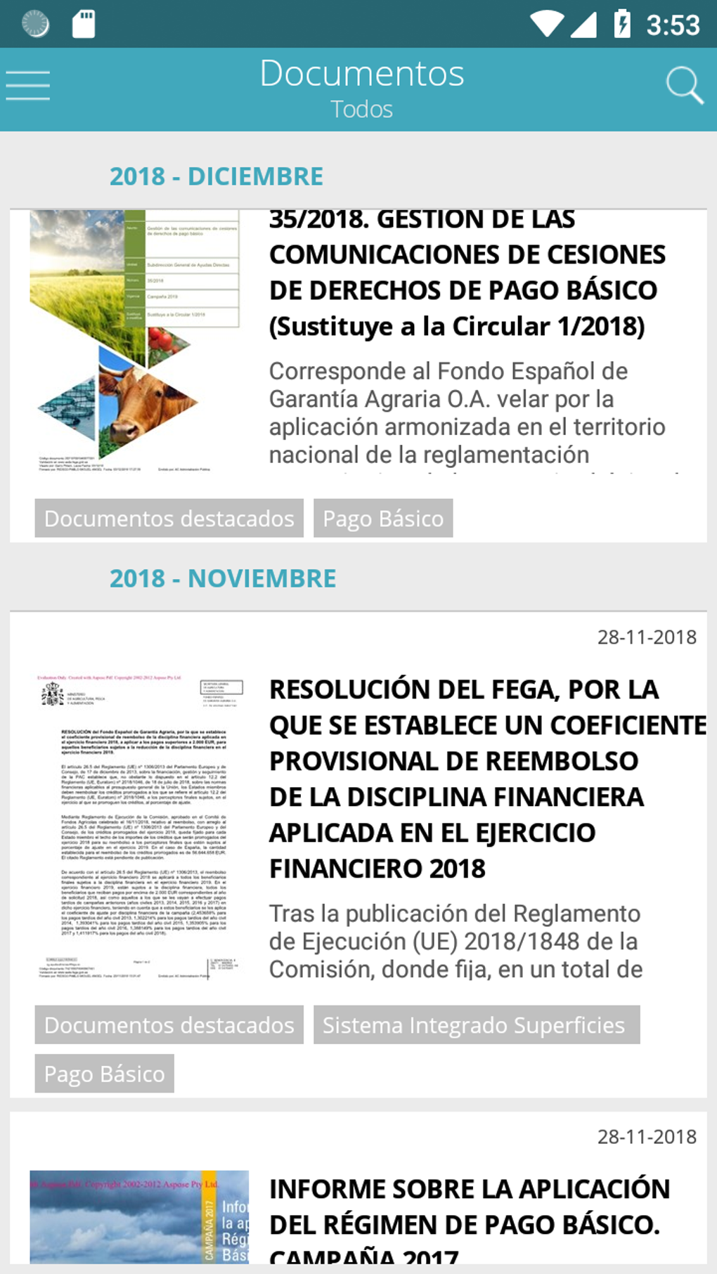 InfoPac para Android - Descargar