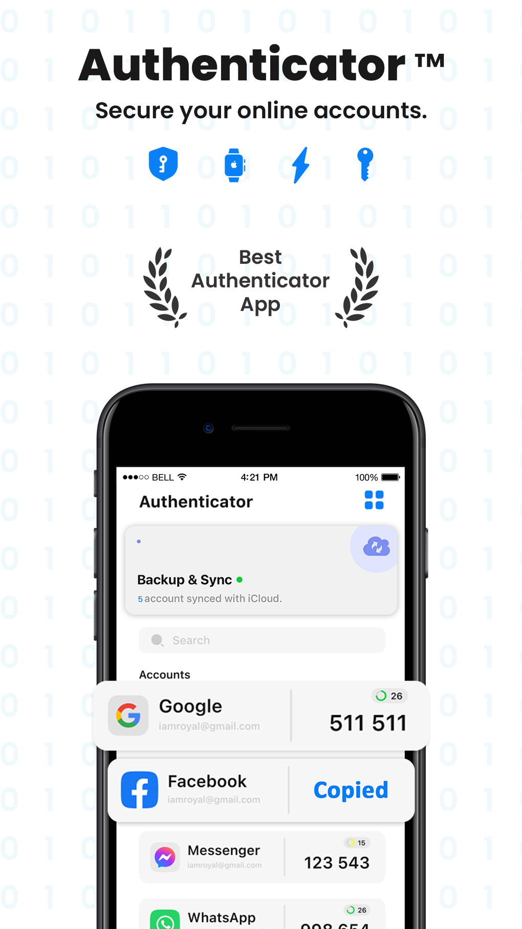 Authenticator App - AuthKey for iPhone - Download