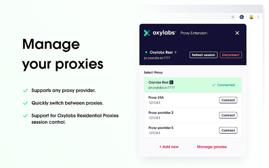 Oxylabs Proxy Extension for Google Chrome - Extension Download
