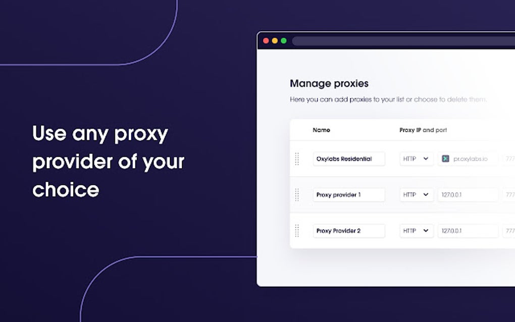 Oxylabs Proxy Extension Google Chrome 용 - 확장 프로그램 다운로드