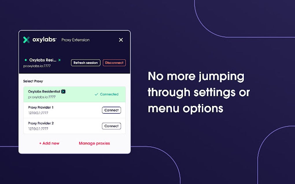 Oxylabs Proxy Extension for Google Chrome - Extension Download