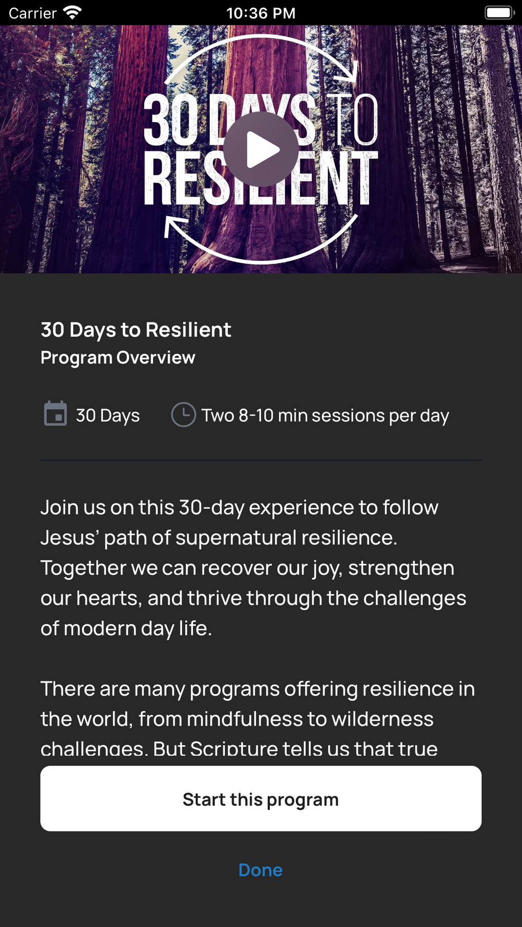 One Minute Pause per iPhone - Download