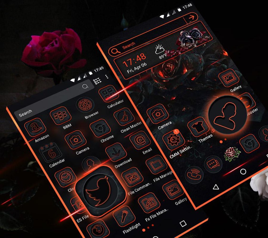 Gothic Rose Launcher Theme APK for Android - Download