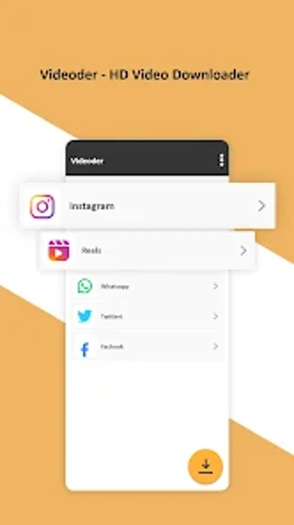 Videoder - HD Video Downloader para Android - Descargar