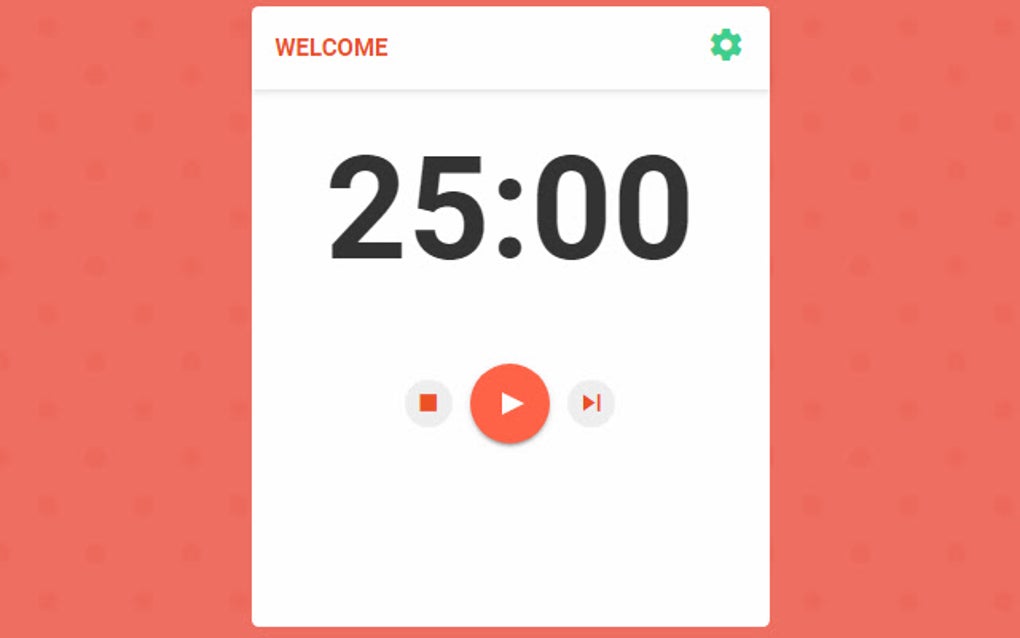 Pomodoro Timer Google Chrome 용 - 확장 프로그램 다운로드