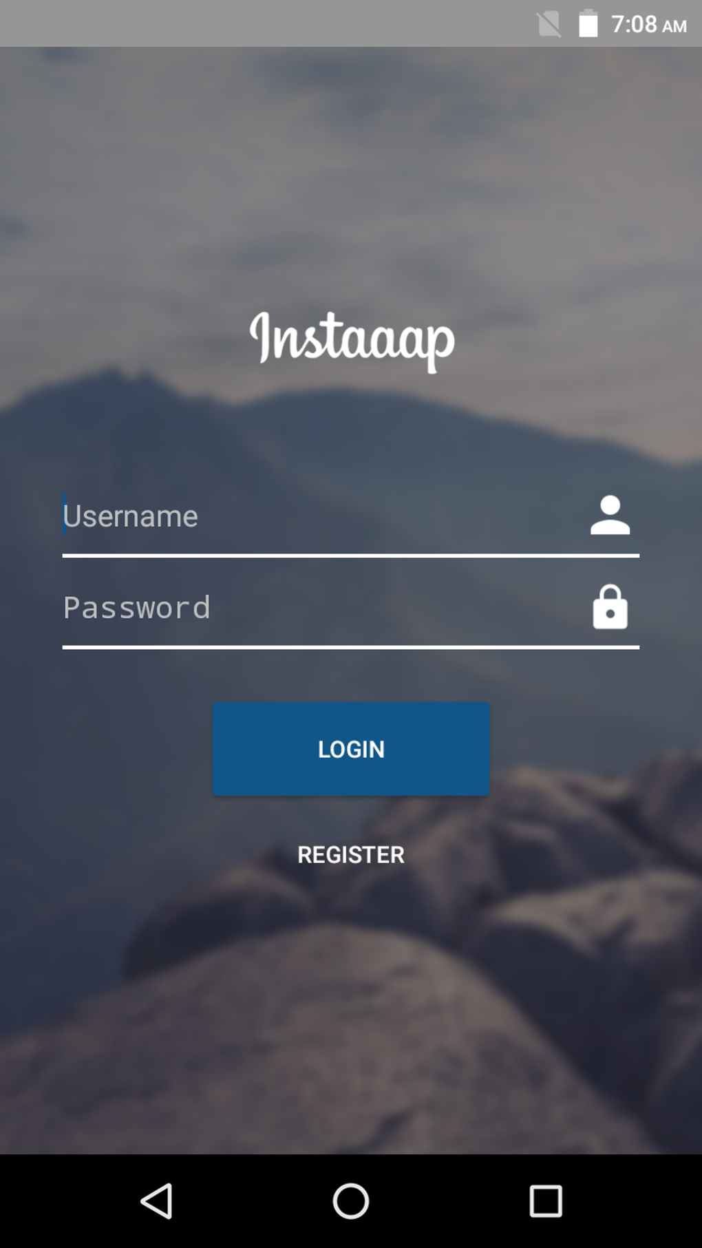 Insta App - Material UI Templa para Android - Descargar