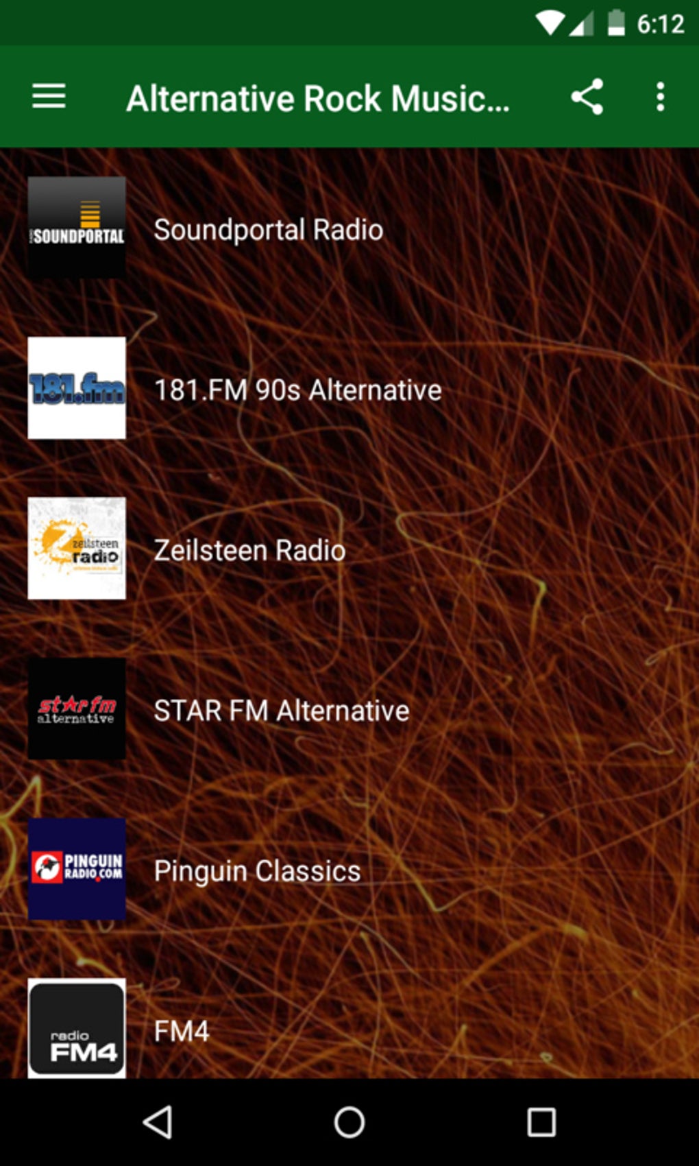 Android 용 Alternative Rock Radio APK - 다운로드