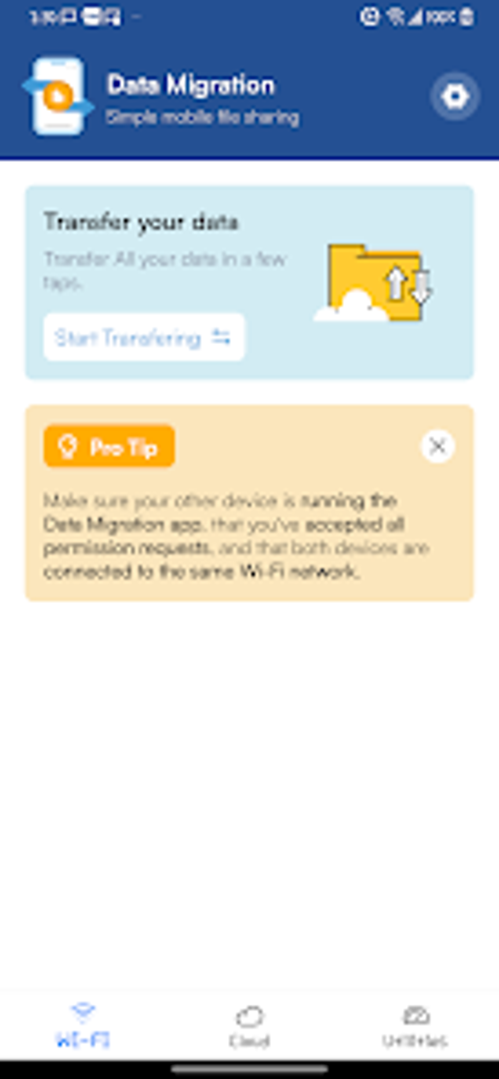 Android 용 Data Migration - 다운로드