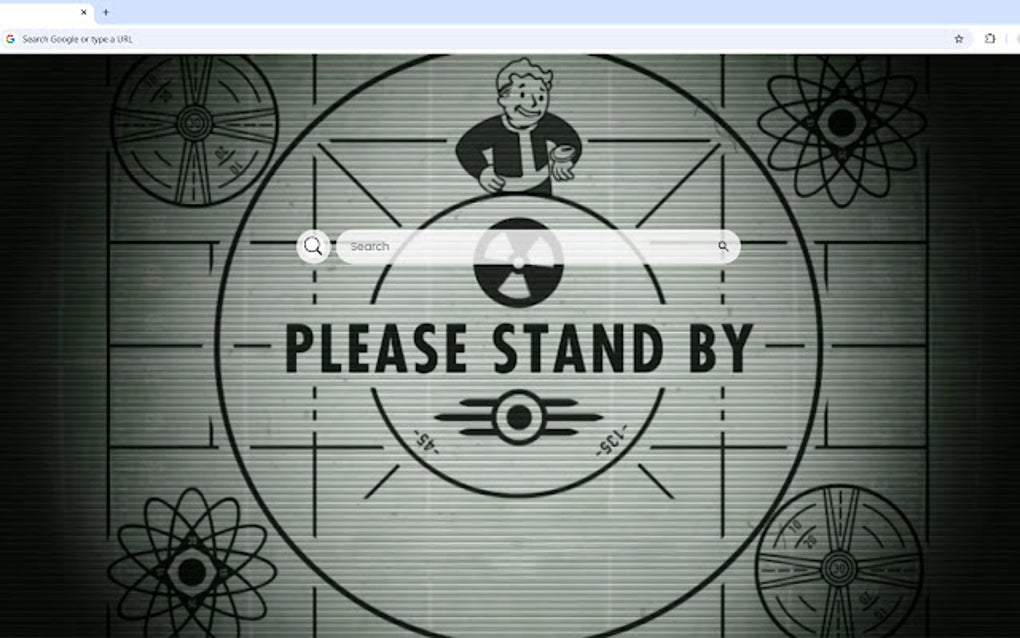 Fallout Live Wallpaper для Google Chrome - Расширение Скачать
