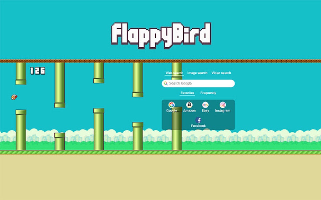 Flappy Bird Classic New Tab Google Chrome 용 - 확장 프로그램 다운로드