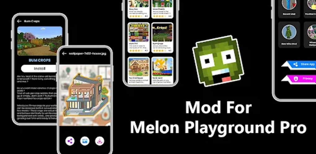 Mods for Melon Playground สำหรับ Android - ดาวน์โหลด