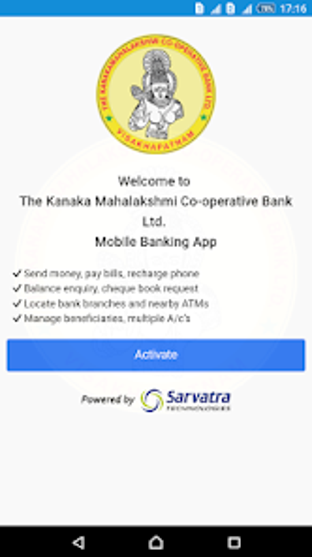 KANAKA MAHALAKSHMI BANK MOBILE for Android - Download