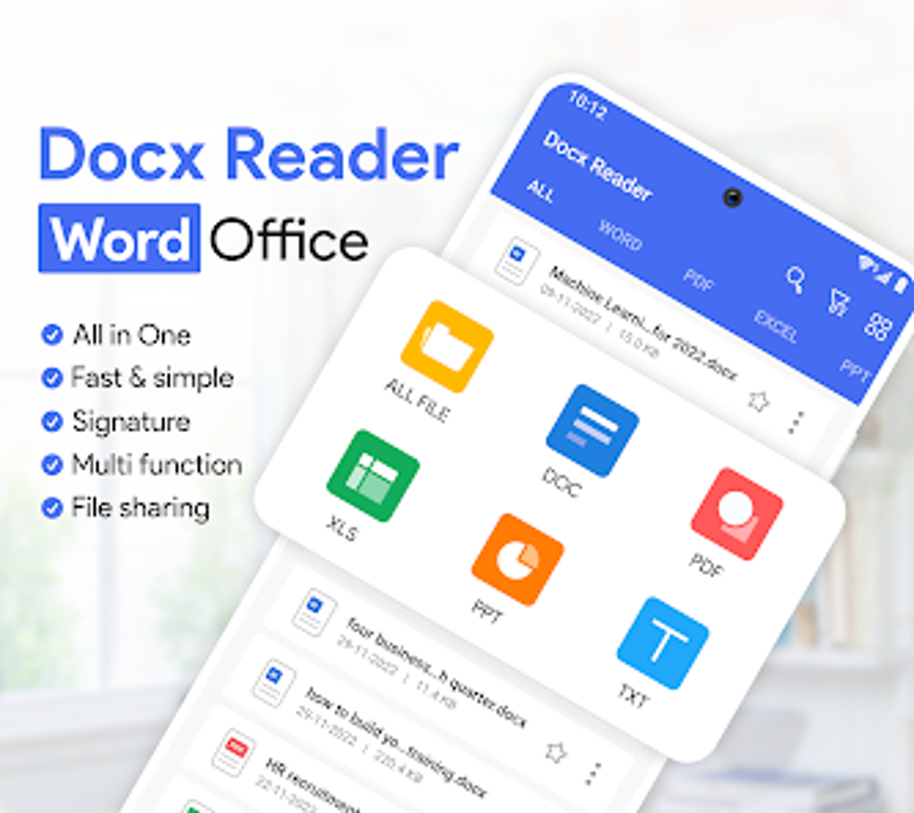 Docx Reader - Word Office para Android - Descargar