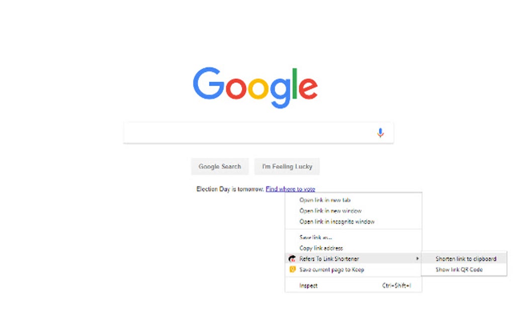 Refers.To Link Shrinker para Google Chrome - Extensión Descargar