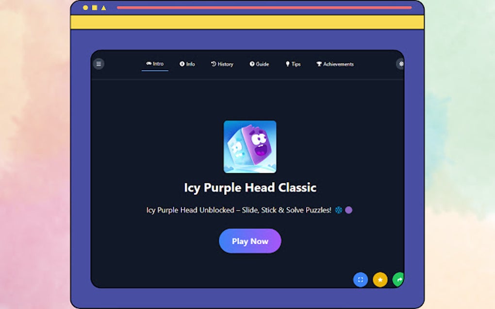 Icy Purple Head Classic para Google Chrome - Extensión Descargar