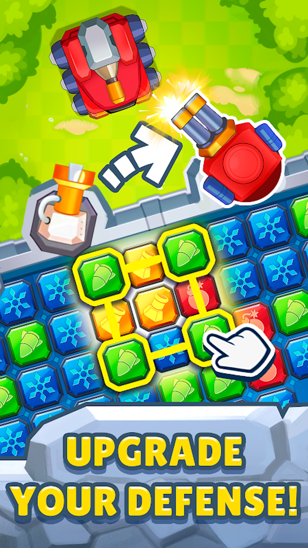 Merge survival Castle defense! for Android - Download