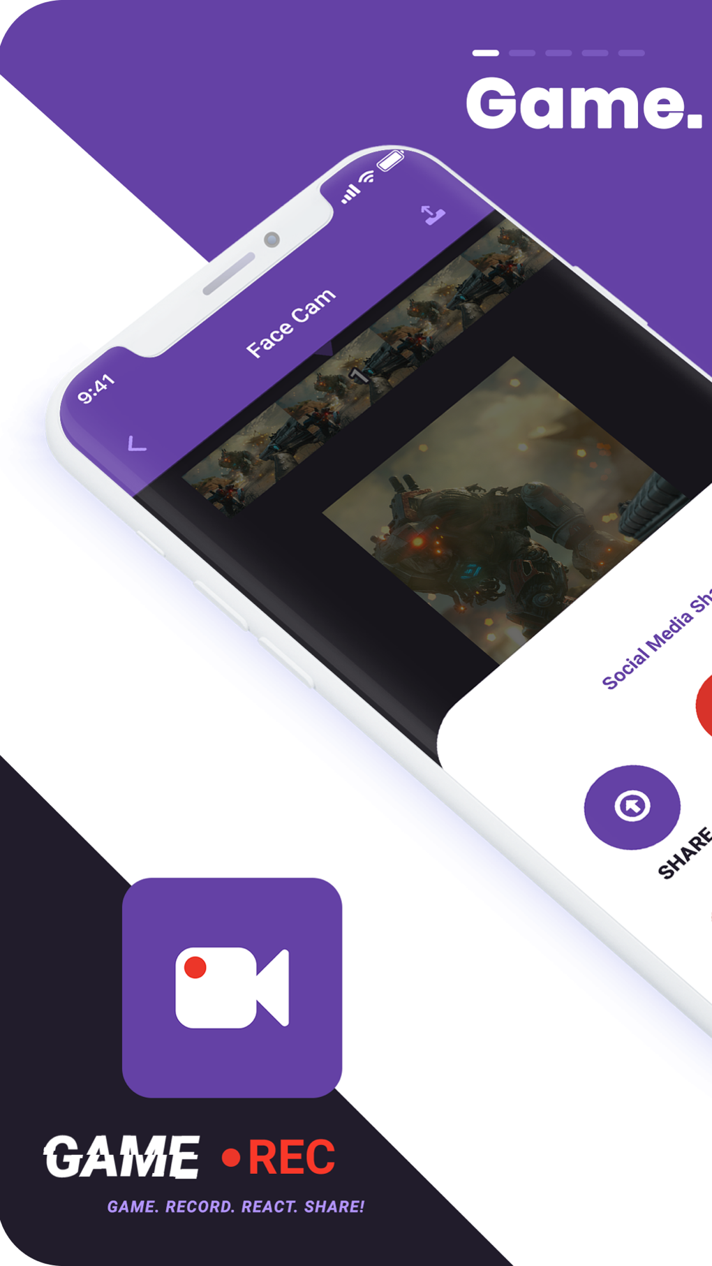 Game Rec Games Screen Recorder für iPhone - Download