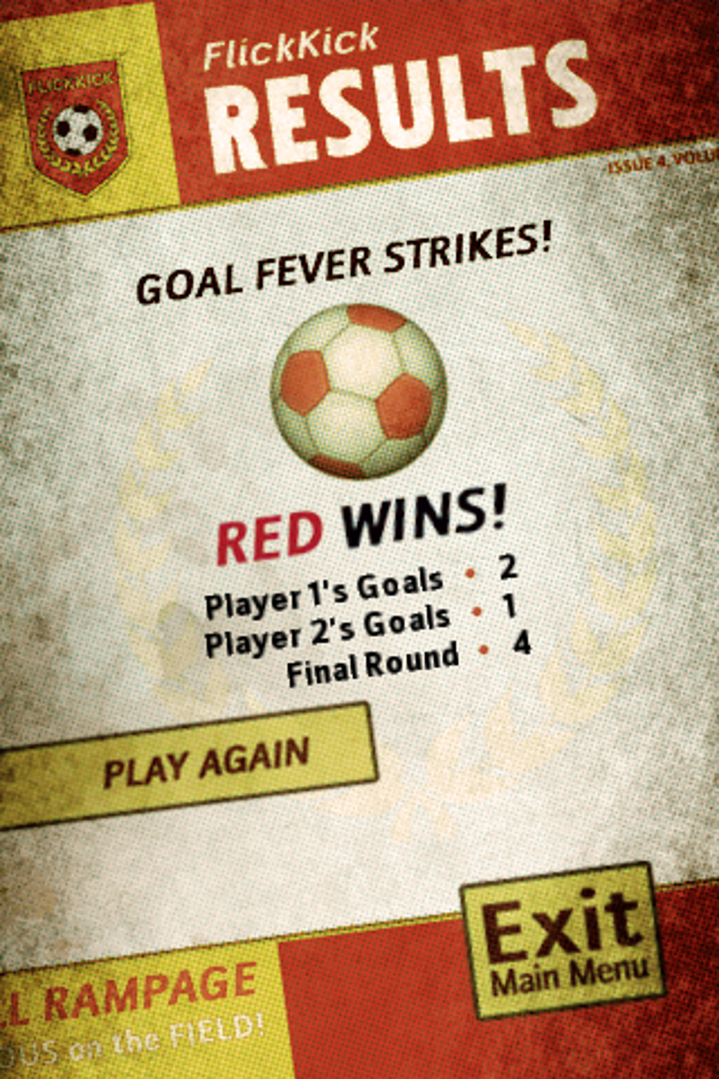 Flick Kick Football para Android - Descargar