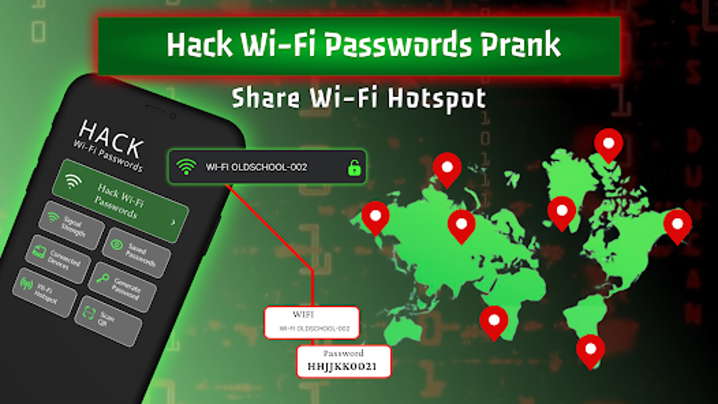 WIFI password hacker prank app für Android - Download