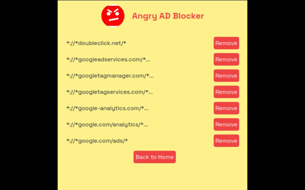 Angry Ad Blocker Google Chrome 용 - 확장 프로그램 다운로드