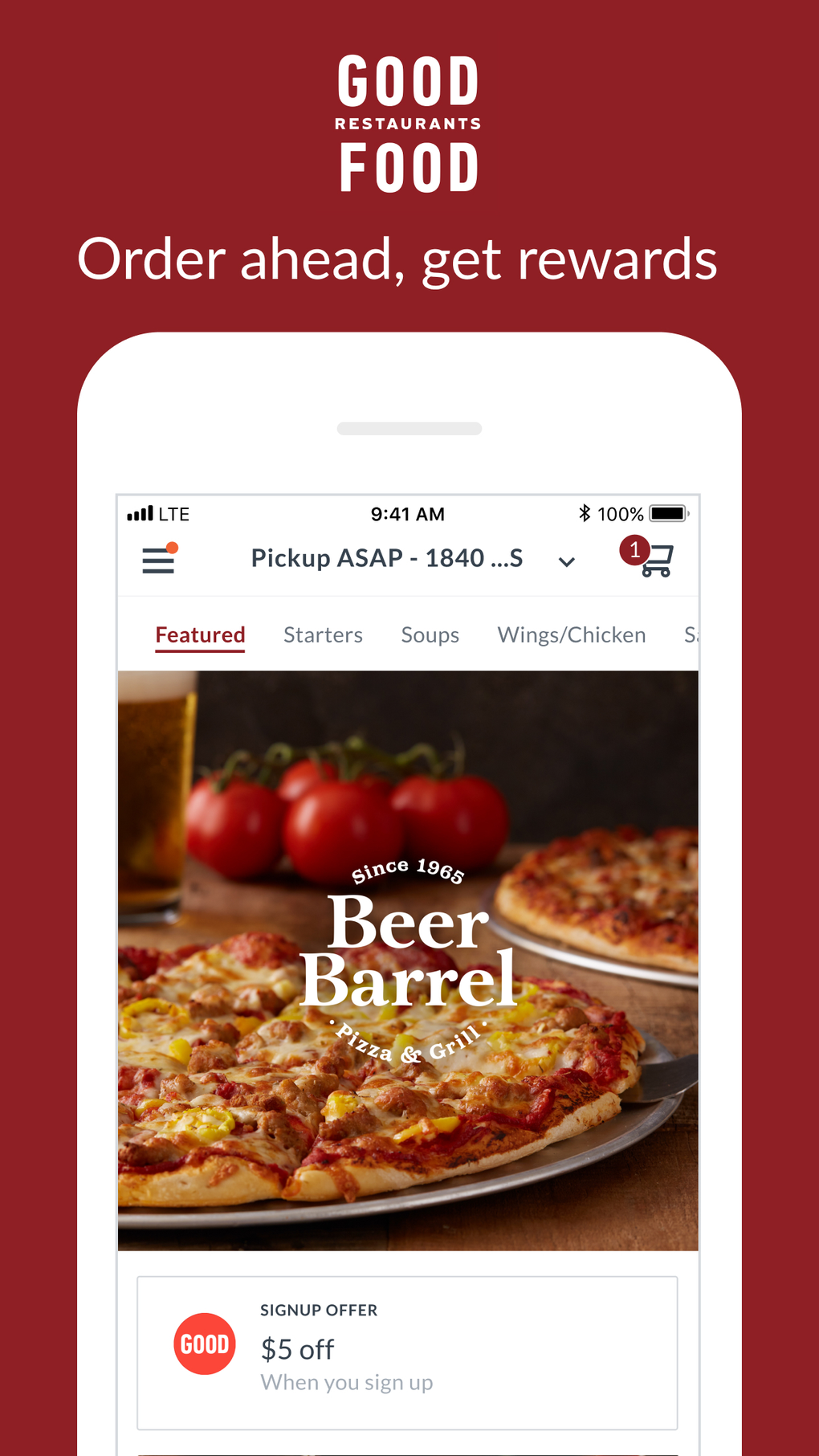 Good Food Rewards for iPhone - Download