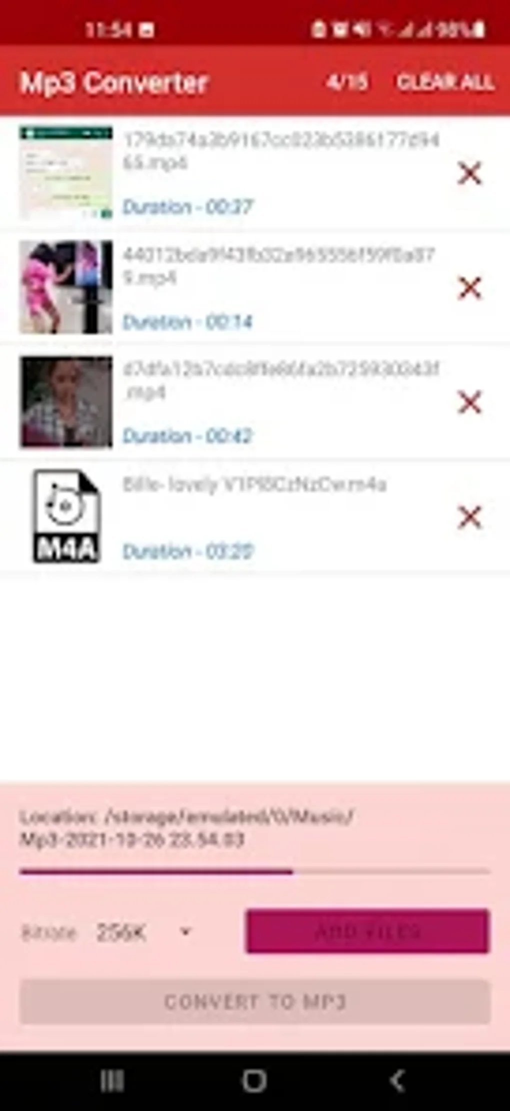 Android 용 M4A to Mp3 Converter - 다운로드