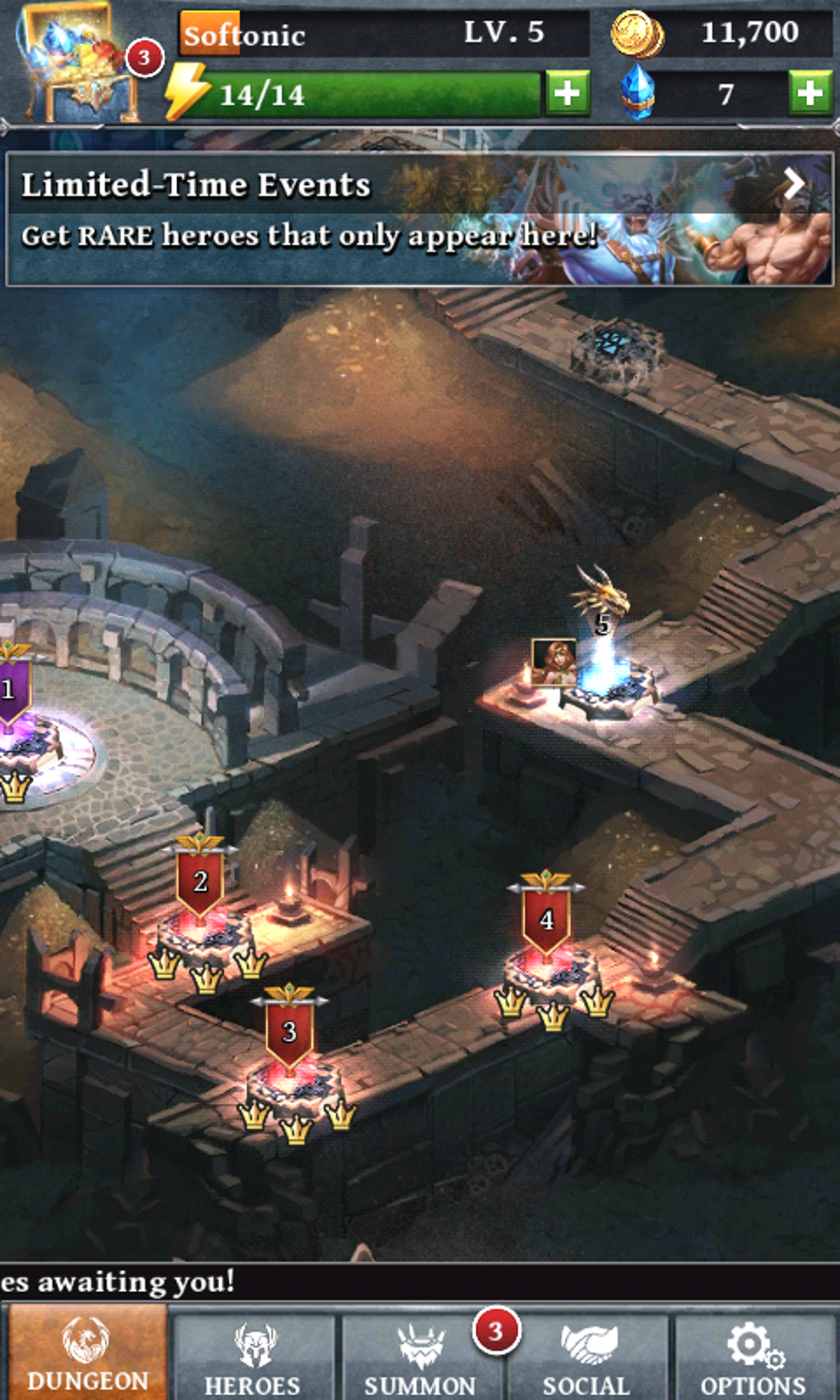 Dungeon Gems for Android - Download