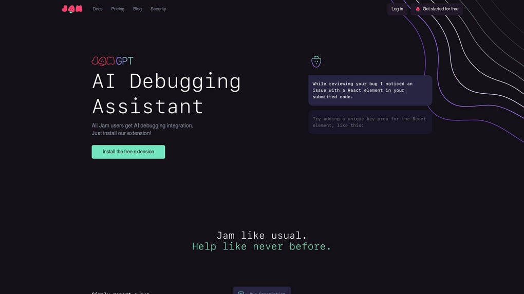 Jam for AI Coding: review, features & use cases