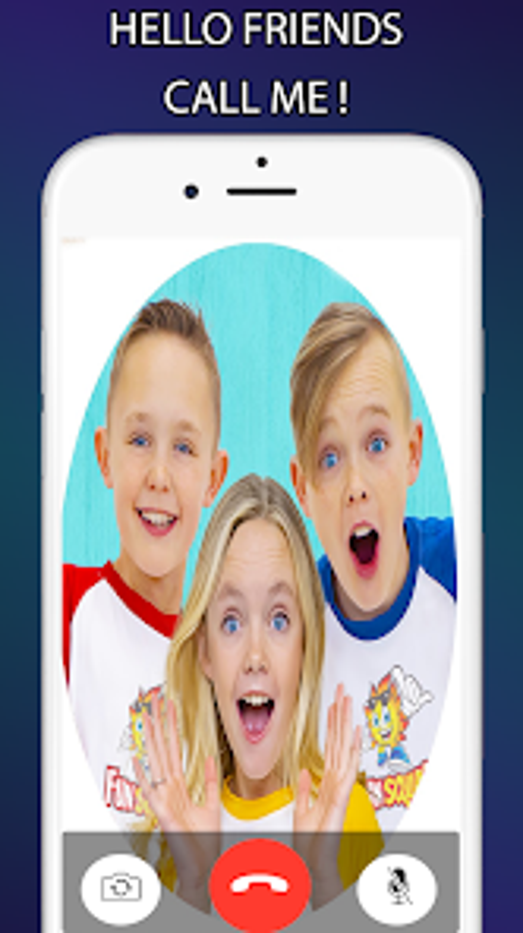 Kids Fun TV Fake Call для Android — Скачать
