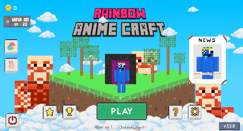 Rainbow Anime Craft para Android - Descargar