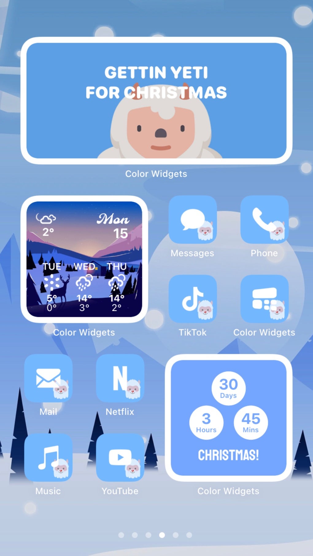 Color Widgets para iPhone - Descargar