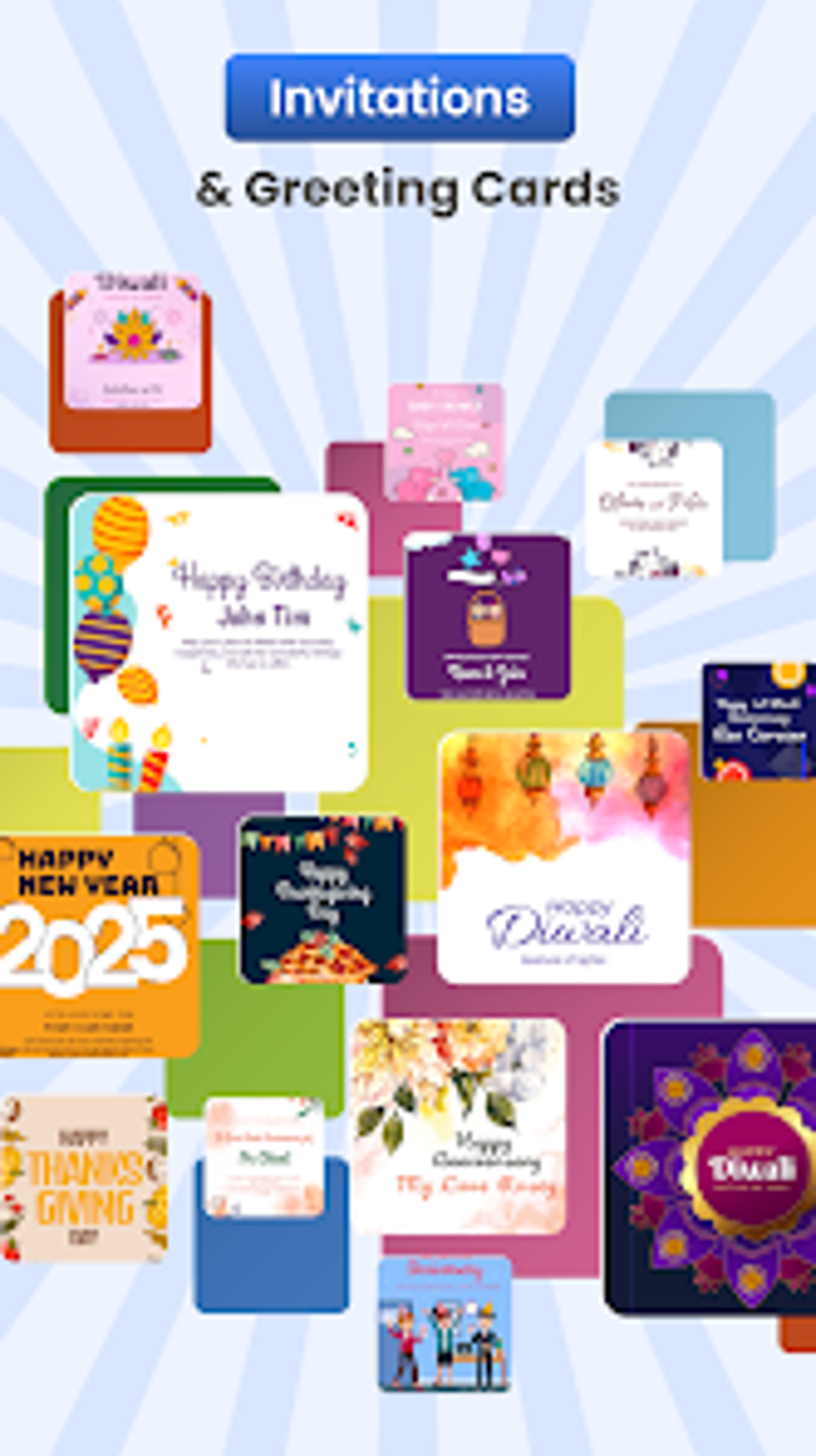 Invitation Card Maker: RSVP pour Android - Télécharger