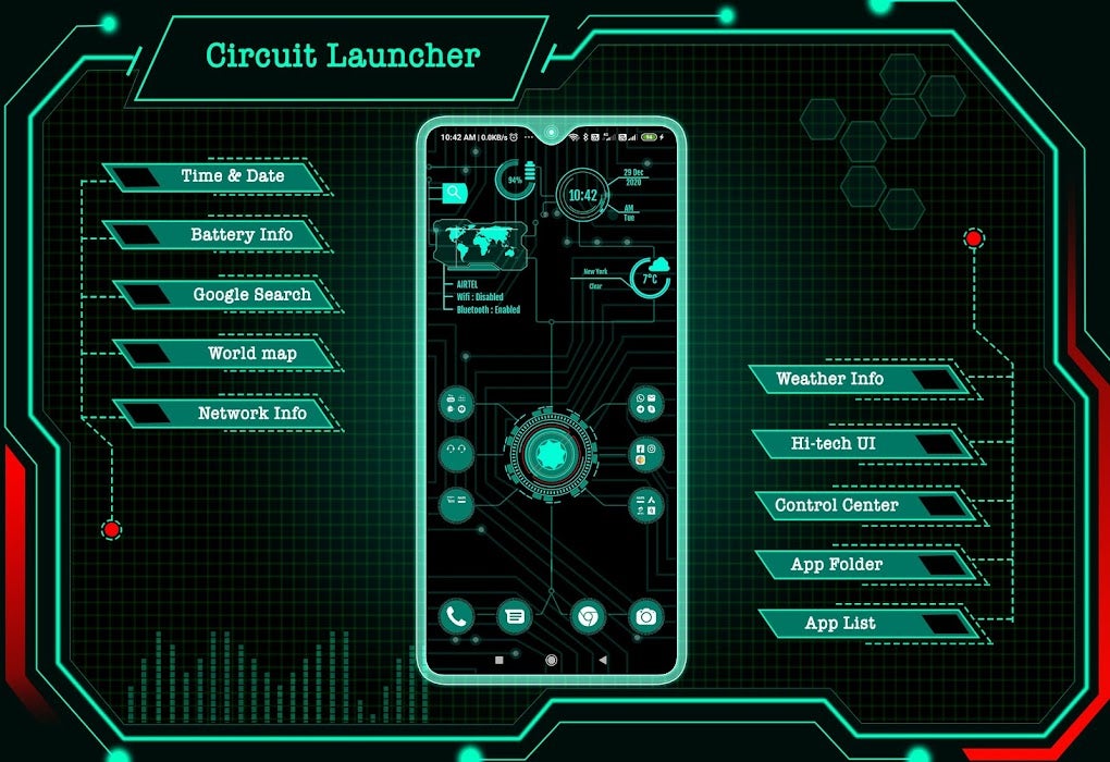 Circuit Launcher - Lock App APK для Android — Скачать