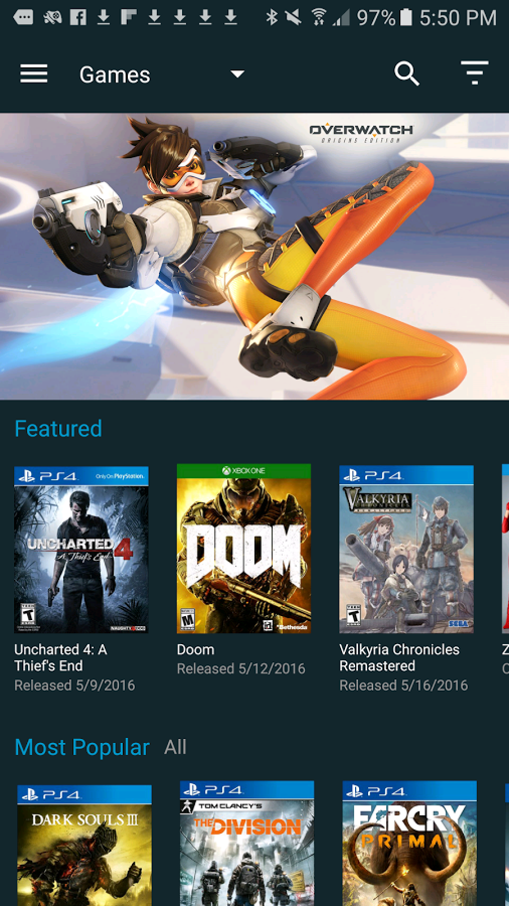 GameFly pour Android - Télécharger