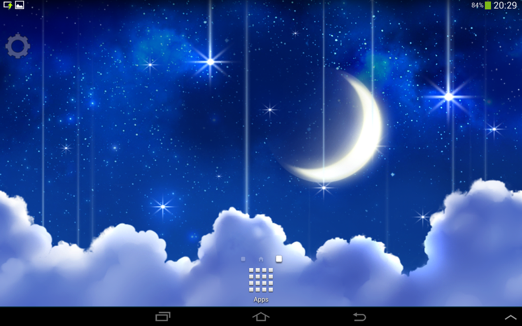 Android için Starfall Live Wallpaper APK - İndir