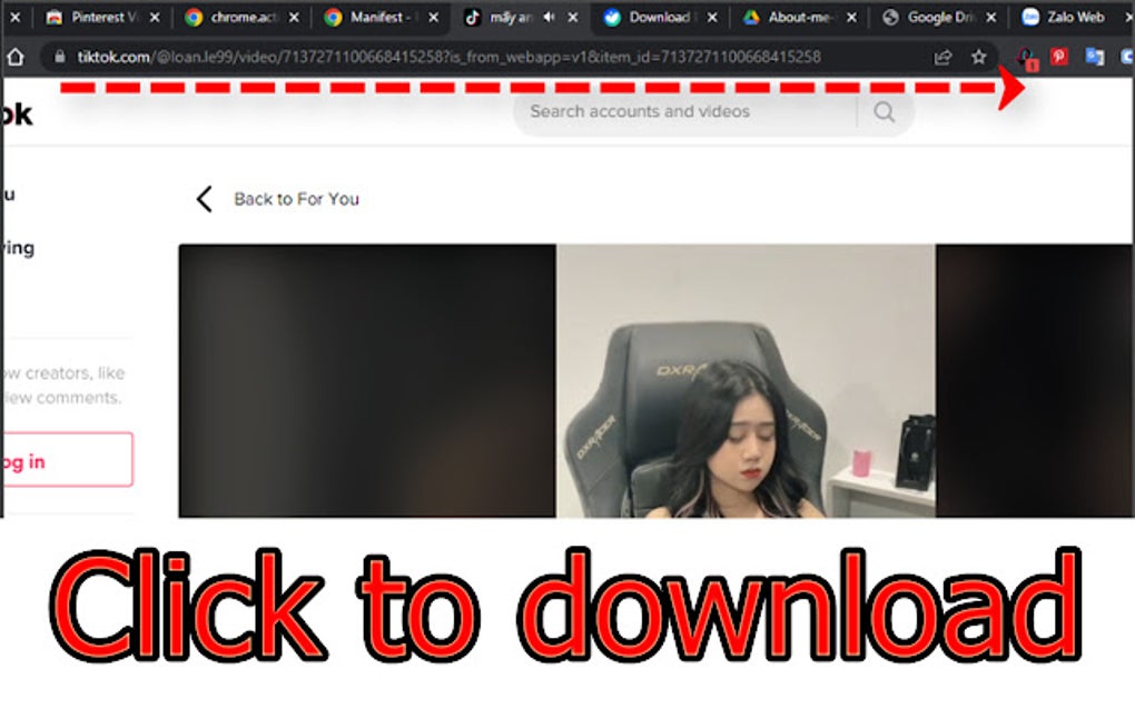 Tiktok Video Downloader per Google Chrome - Estensione Download