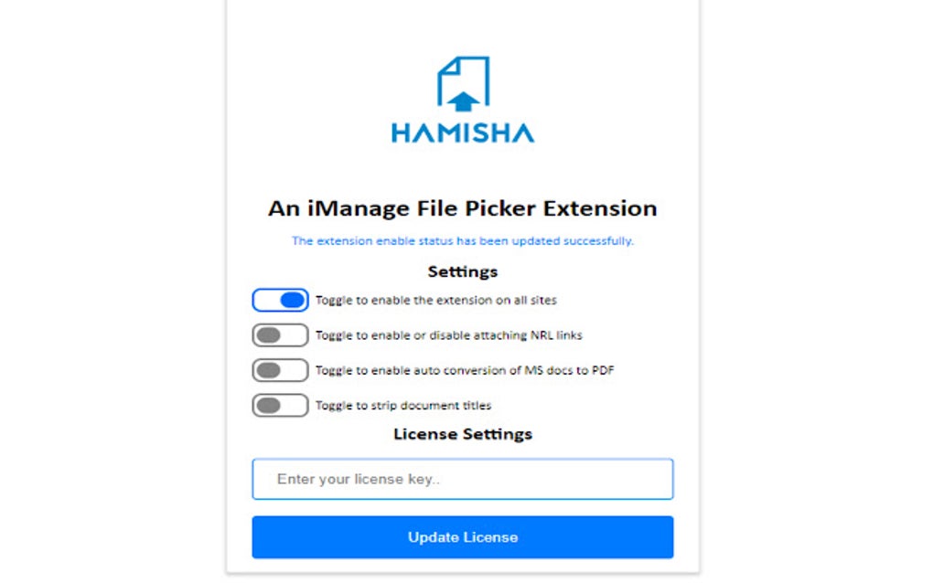 Hamisha APP Google Chrome 용 - 확장 프로그램 다운로드