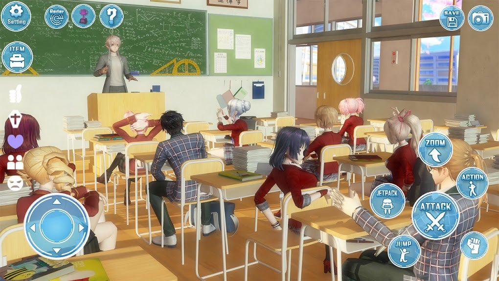 Anime School Girl Dating Sim for Android - Download