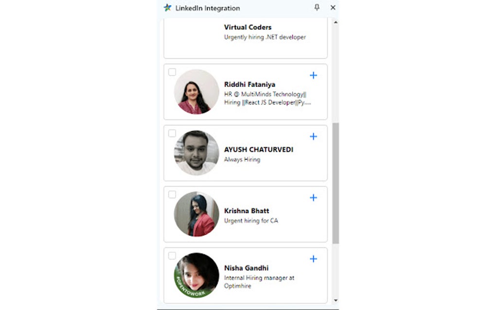 LinkedIn Integration para Google Chrome - Extensión Descargar