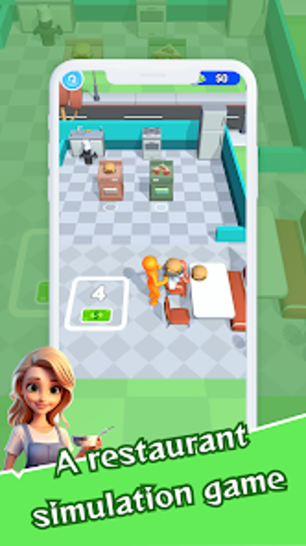 Android 용 Dream Restaurant Game - 다운로드