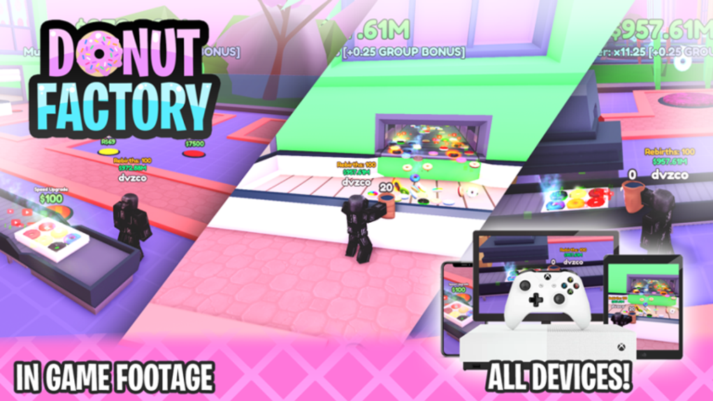 Donut Factory Tycoon for ROBLOX - Game Download