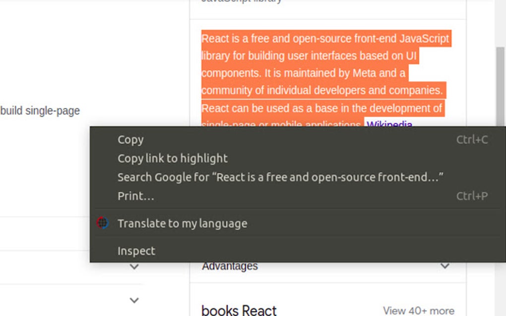 Language Translator for Google Chrome - Extension Download