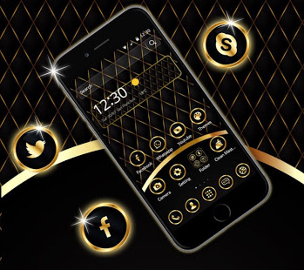 Luxury Black Leather Theme APK for Android - Download