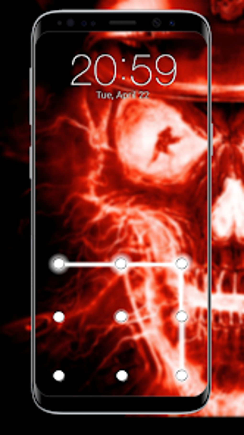 Skull Pattern Lock Screen per Android - Download