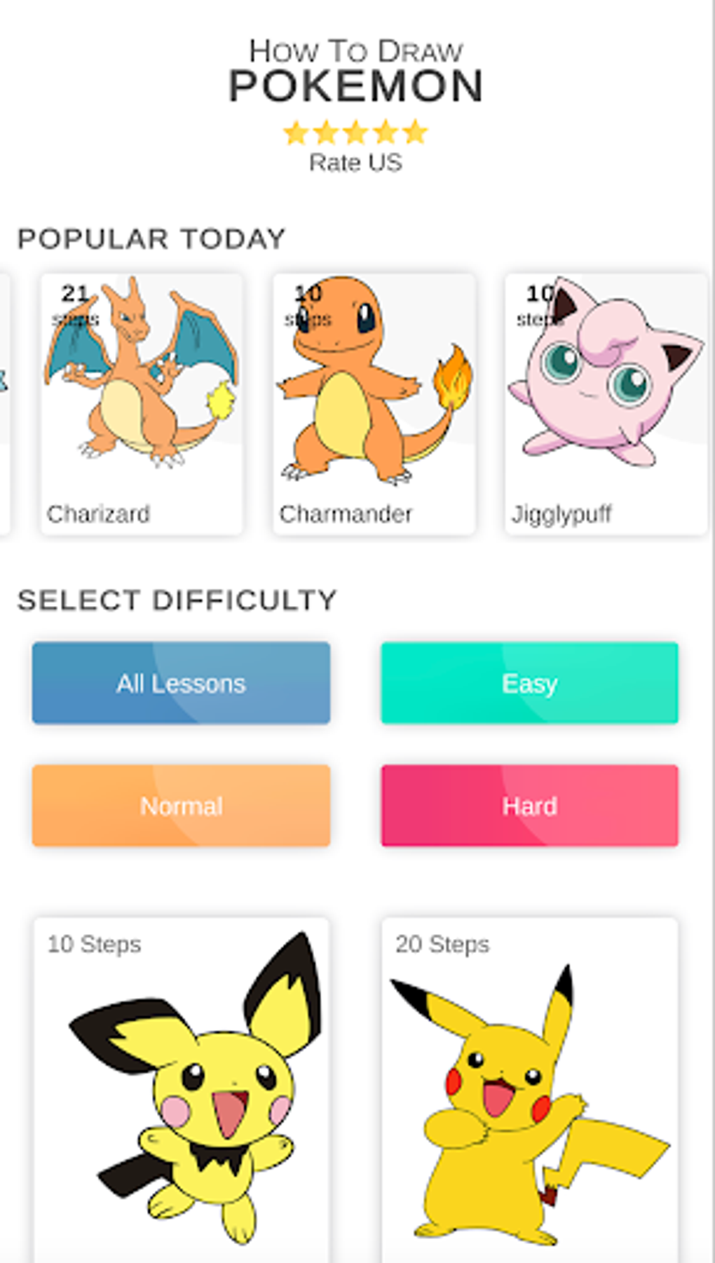 How to draw Poke characters para Android - Descargar