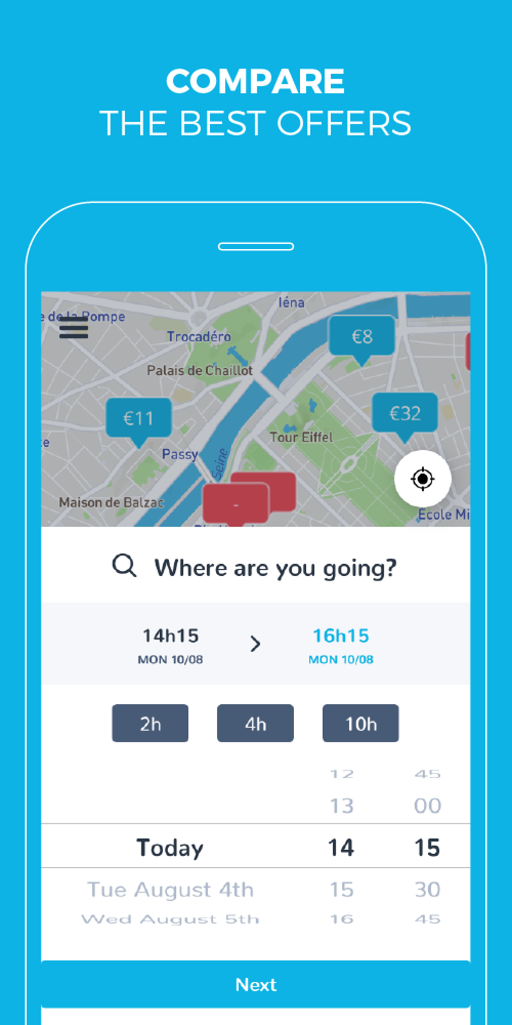 Onepark - Book your parking spot for Android - Download
