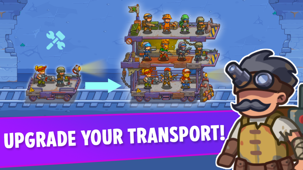 Tower Train: Zombie Defense 2D para iPhone - Descargar